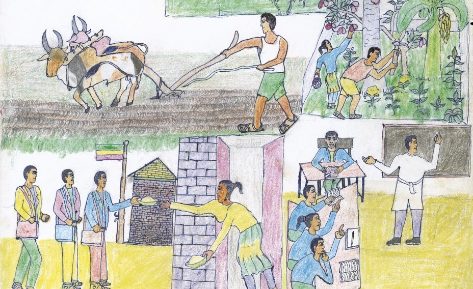 PhotoEssay » Children Draw a World Without Hunger - allAfrica.com